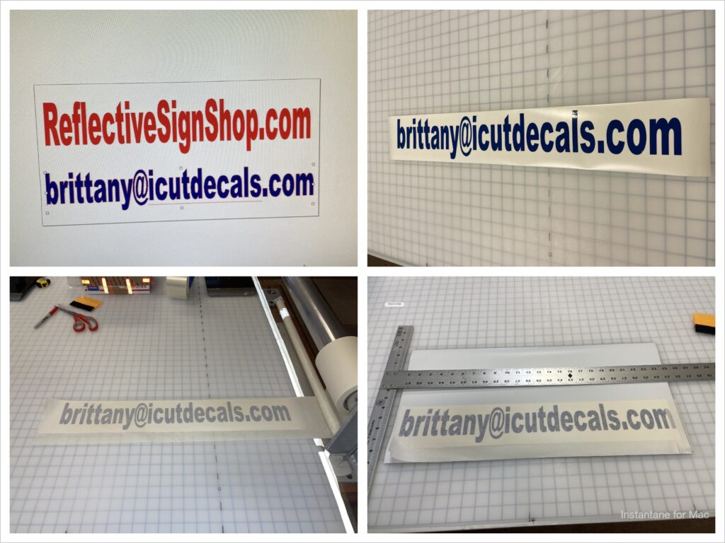 How we Make a Magnetic Reflective Sign | The Reflective Sign Shop