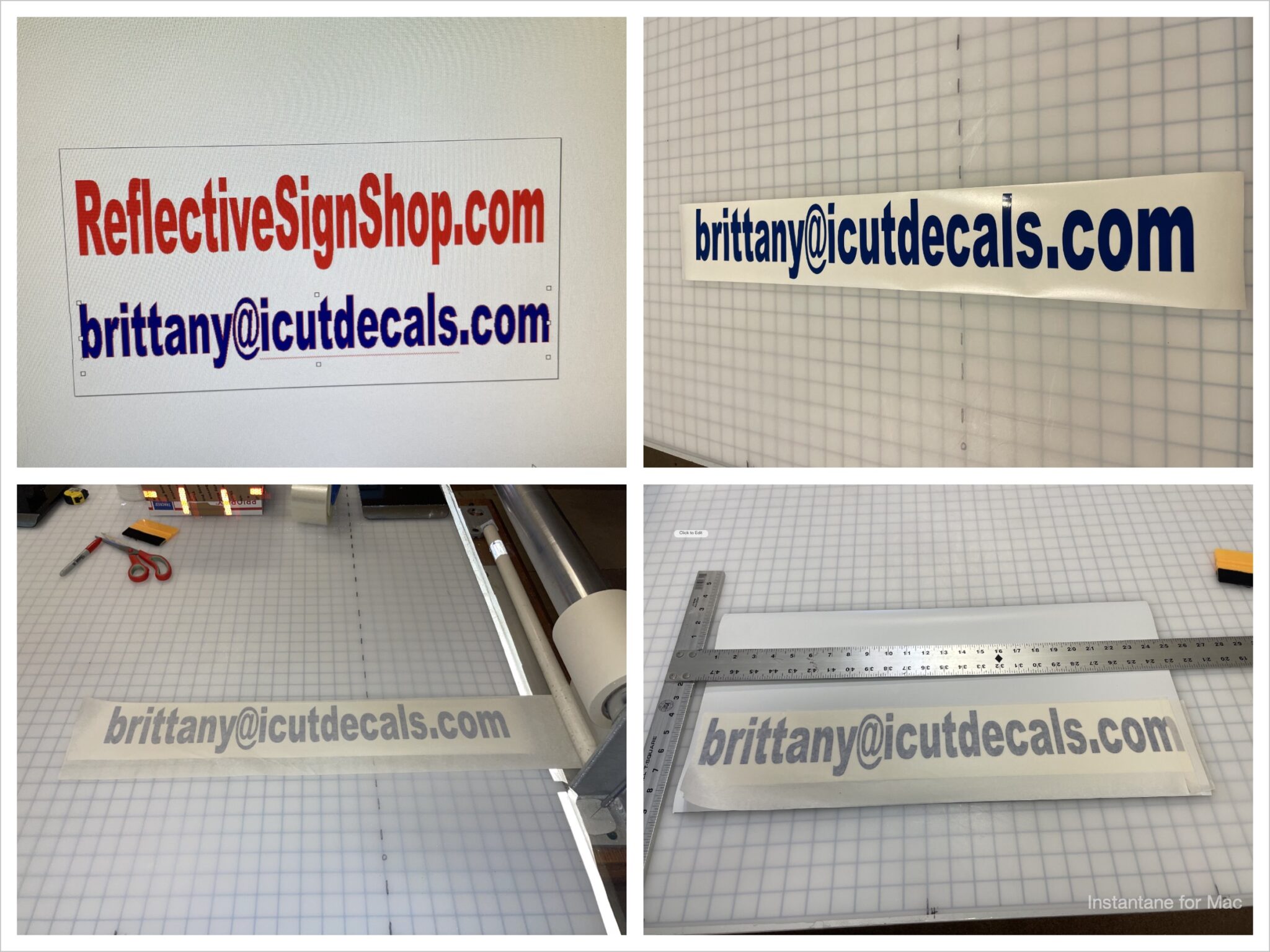 How we Make a Magnetic Reflective Sign | The Reflective Sign Shop