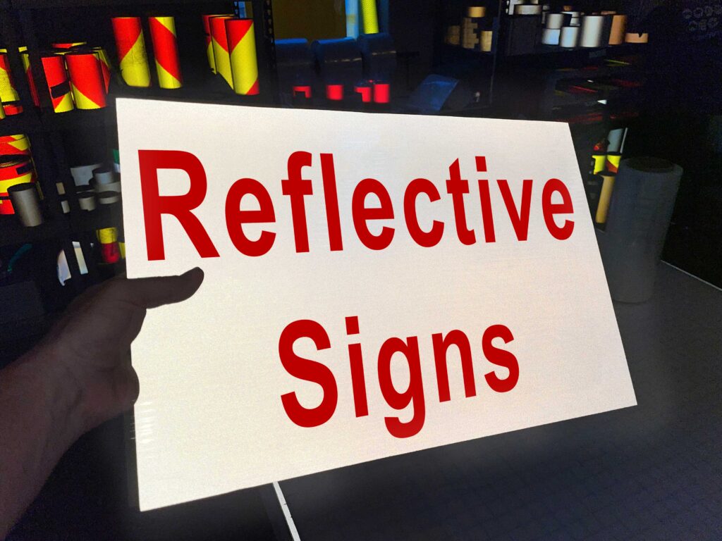 All About Our Retro Reflective Signs | The Reflective Sign Shop
